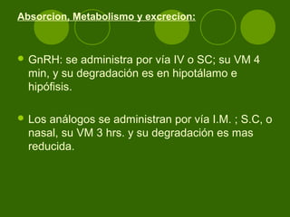 Hormona liberadora de gonadotropina (gn rh) | PPT
