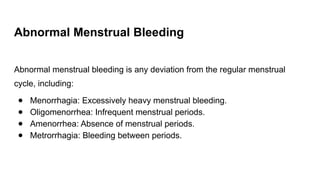 Hormonal Imbalances and Abnormal Menstrual Bleeding (1).pptx