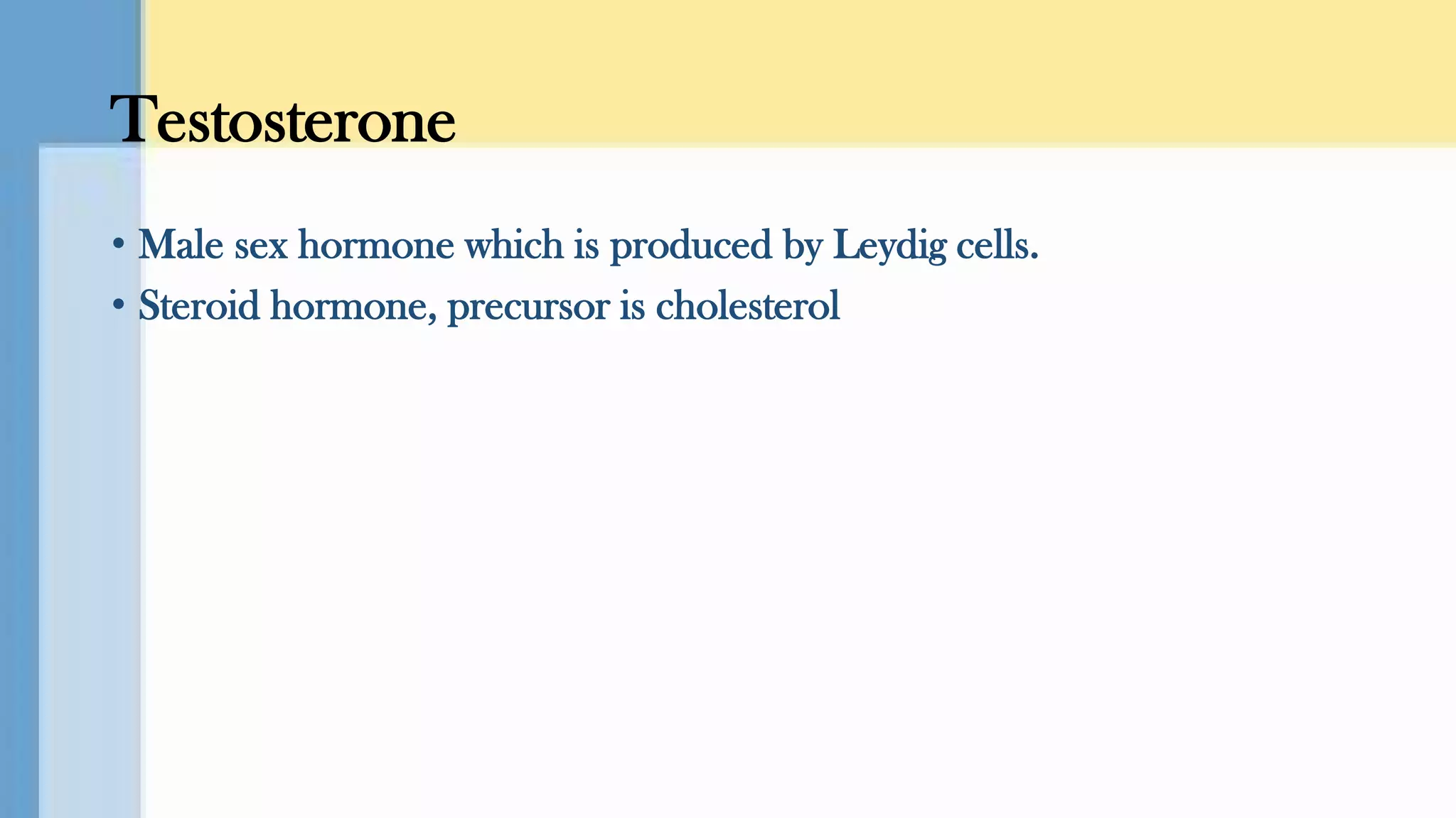 Hormonal Regulation of Male Reproduction I Testosterone I Reproductive ...