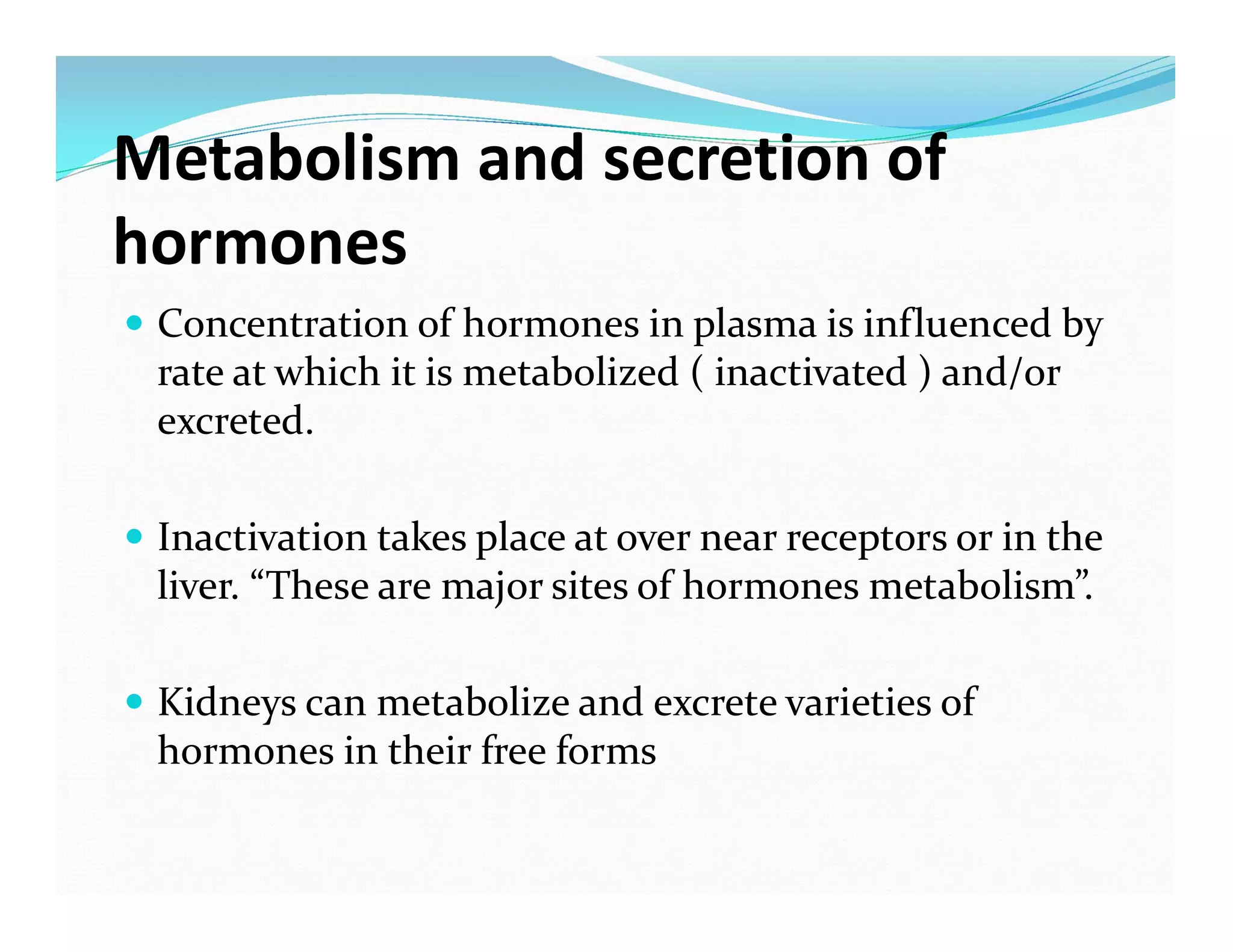 Hormonal responses to exercise | PDF