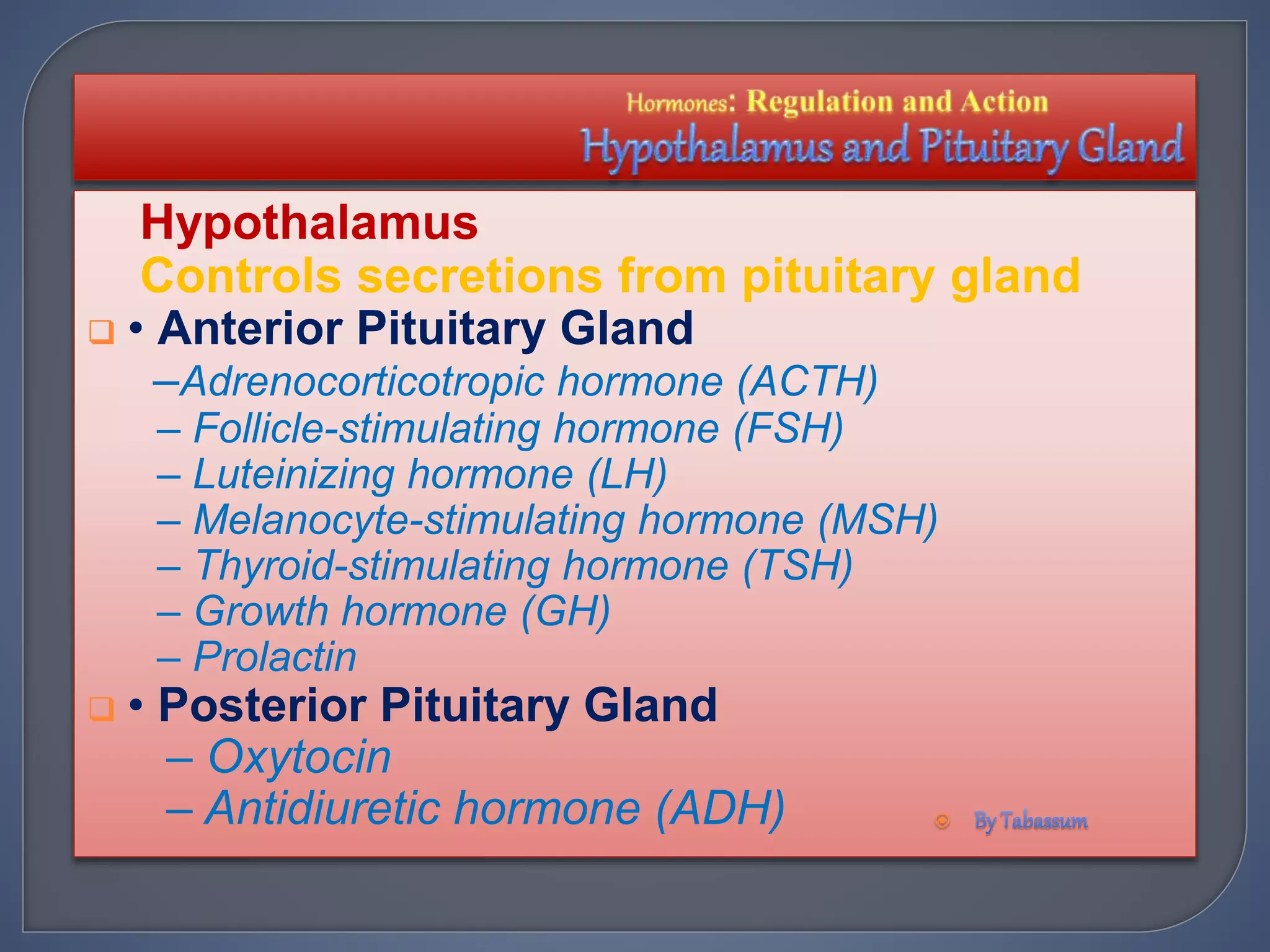 Hormonal response to exersize | PPTX
