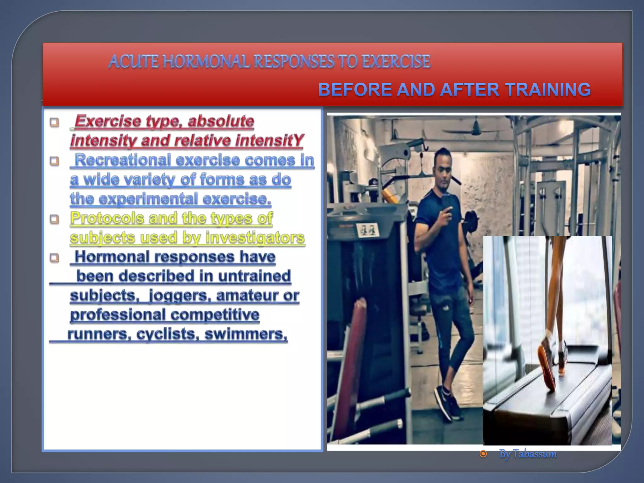 Hormonal response to exersize | PPTX