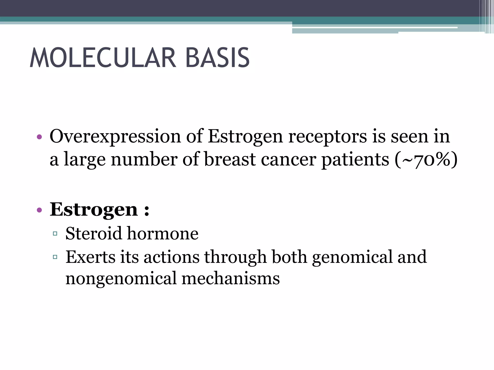 Hormonal therapy in breast cancer | PPTX