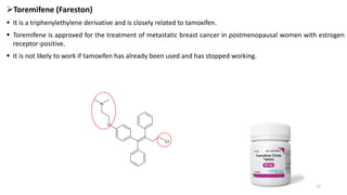 Breast Cancer /Hormonal Therapy/ Medicinal Chemistry | PPT