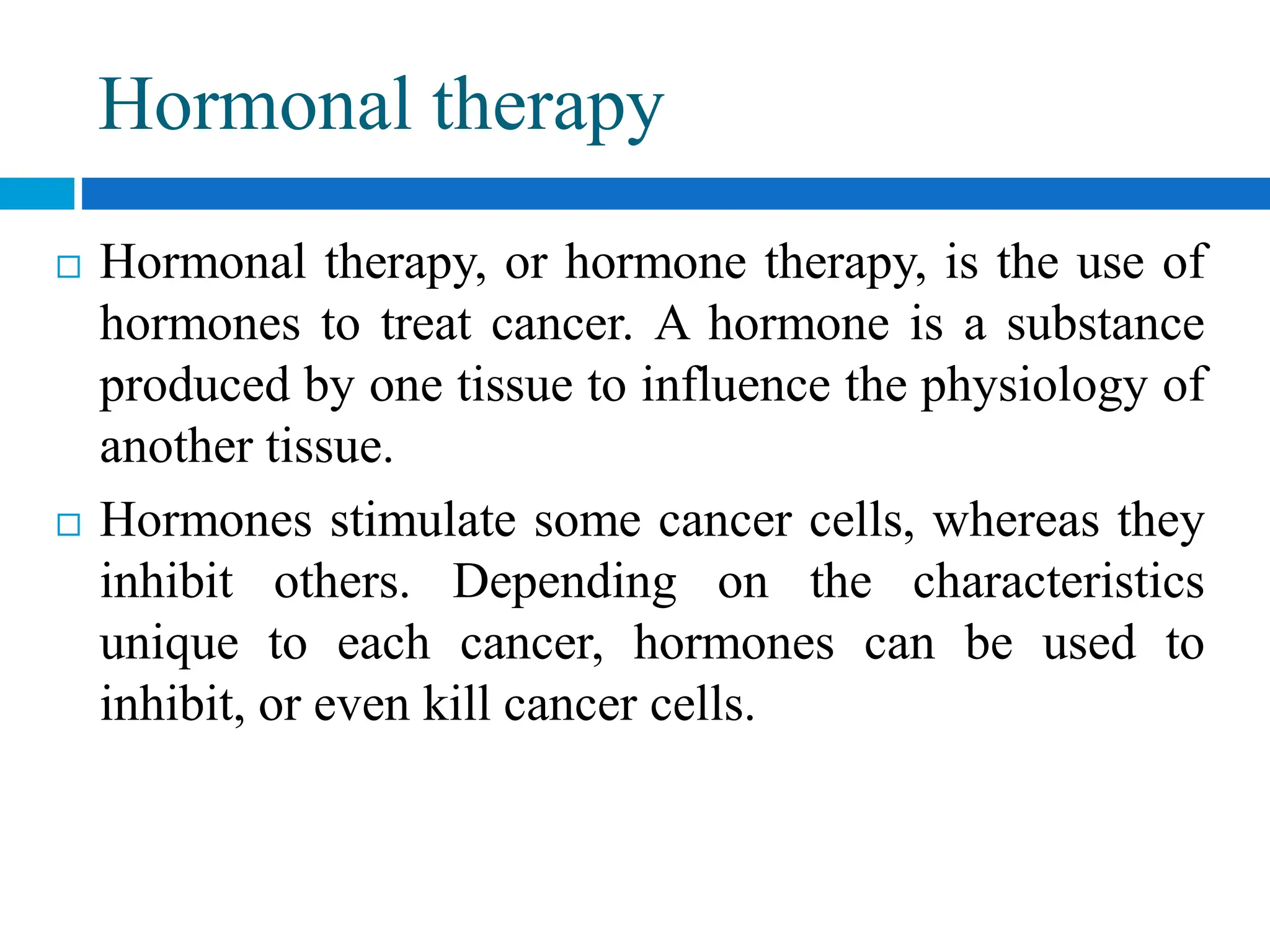 BSN Class Lecture on Hormonal Therapy in Cancer.pptx