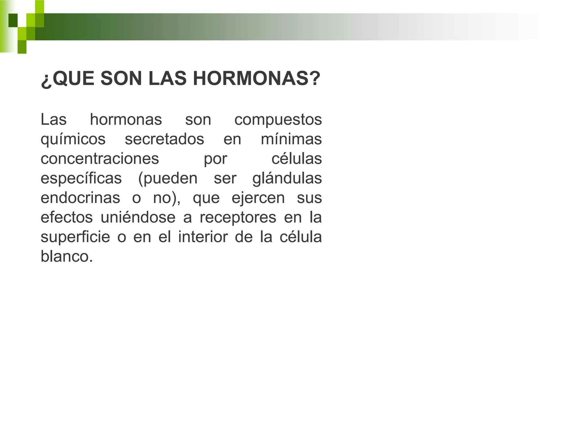 Hormonas | PPT