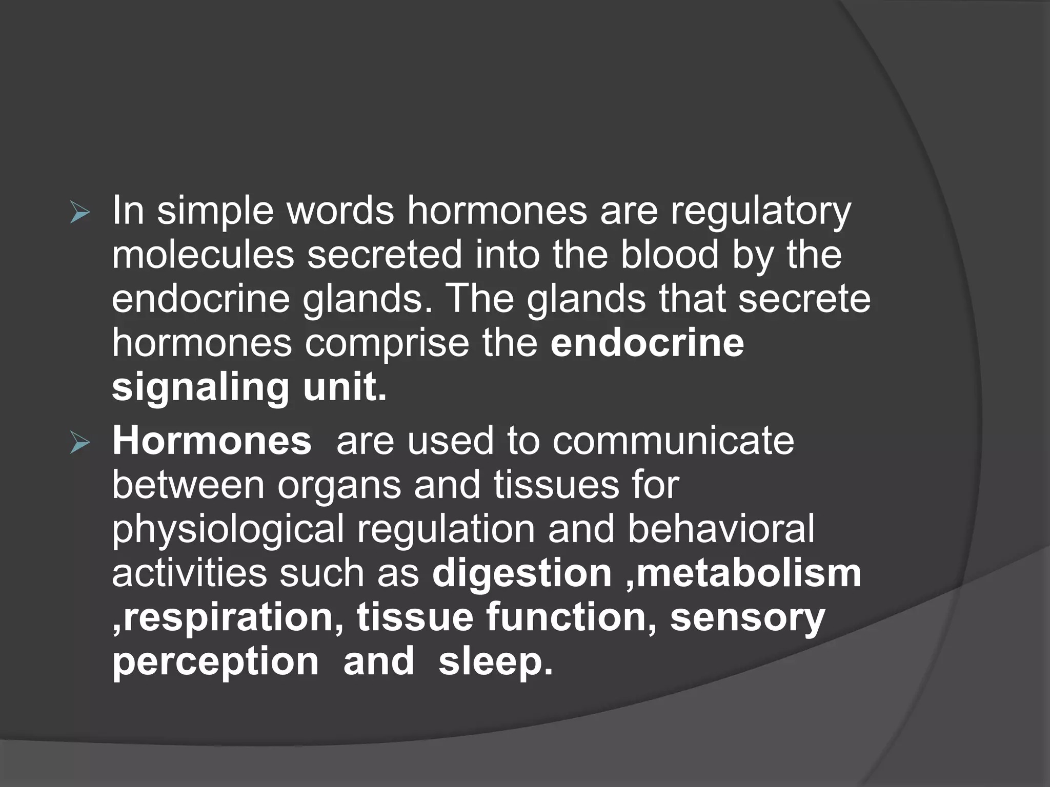 Hormone | PPTX