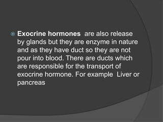 Hormone | PPTX