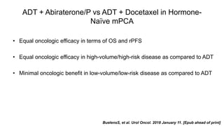 Hormone naive prostate cancer | PPTX