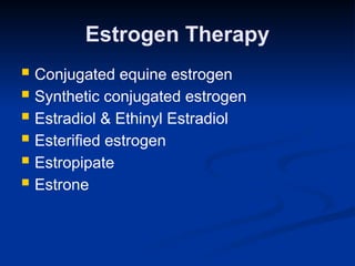 hormone replacement therapy new advance.ppt