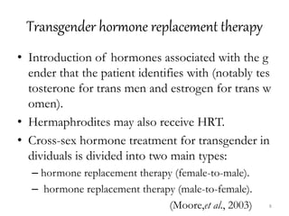 Hormone replacement therapy | PPTX