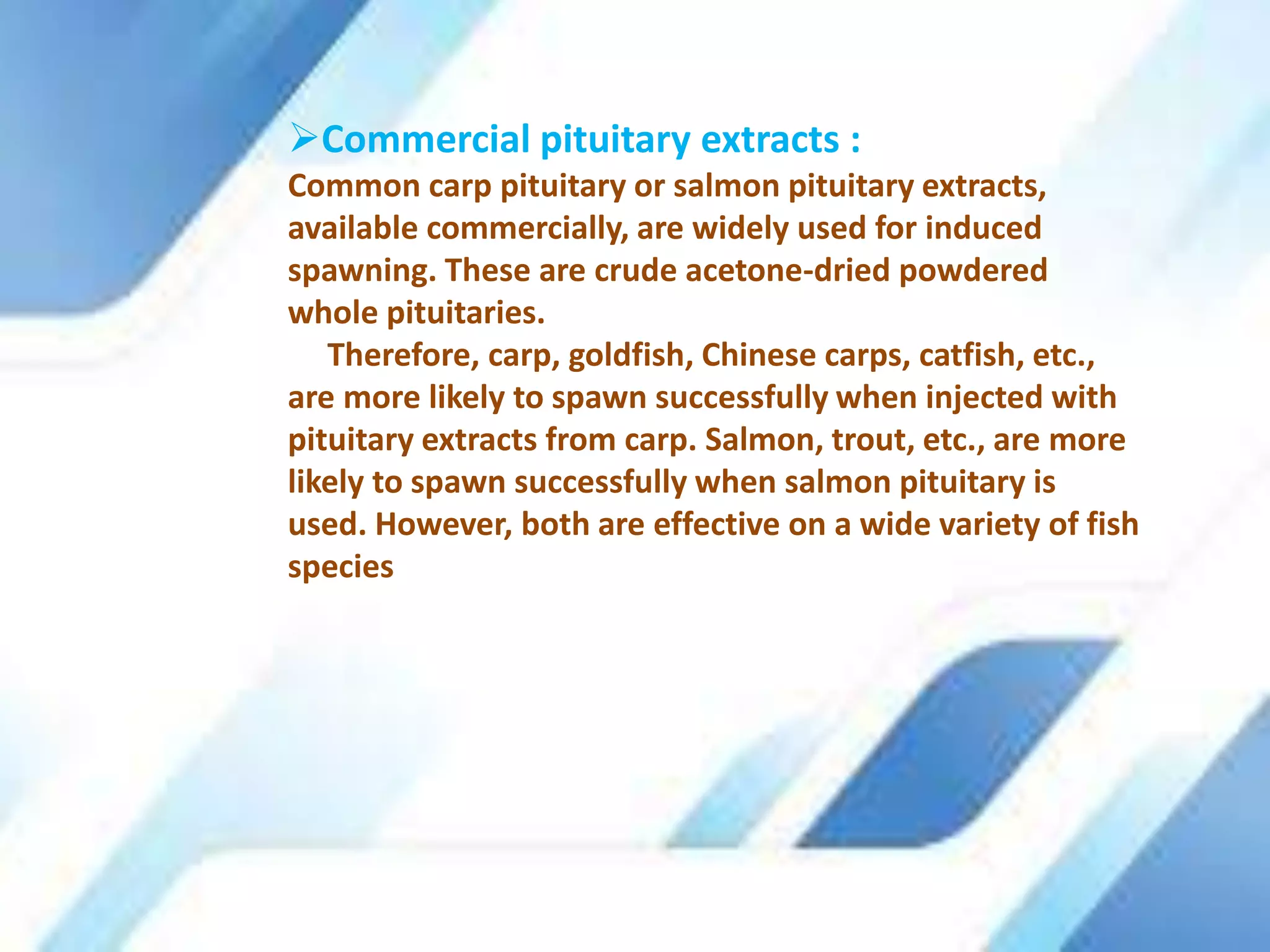 HORMONE REPRODUCTION FOR FIN FISH AND SHELL FISH.pptx
