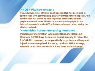 HORMONE REPRODUCTION FOR FIN FISH AND SHELL FISH.pptx