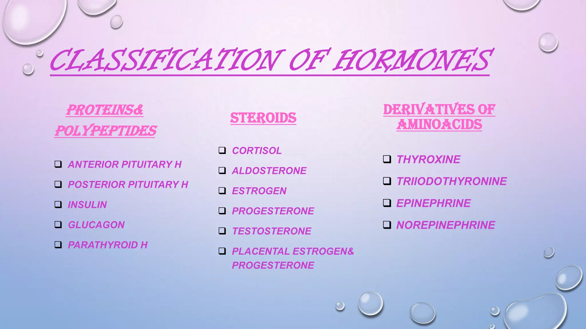 Hormones& | PPT