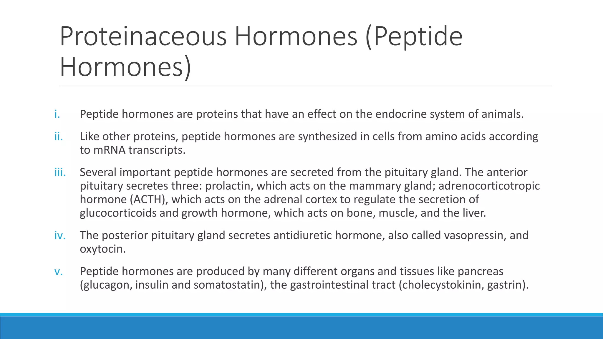 Hormones | PPTX