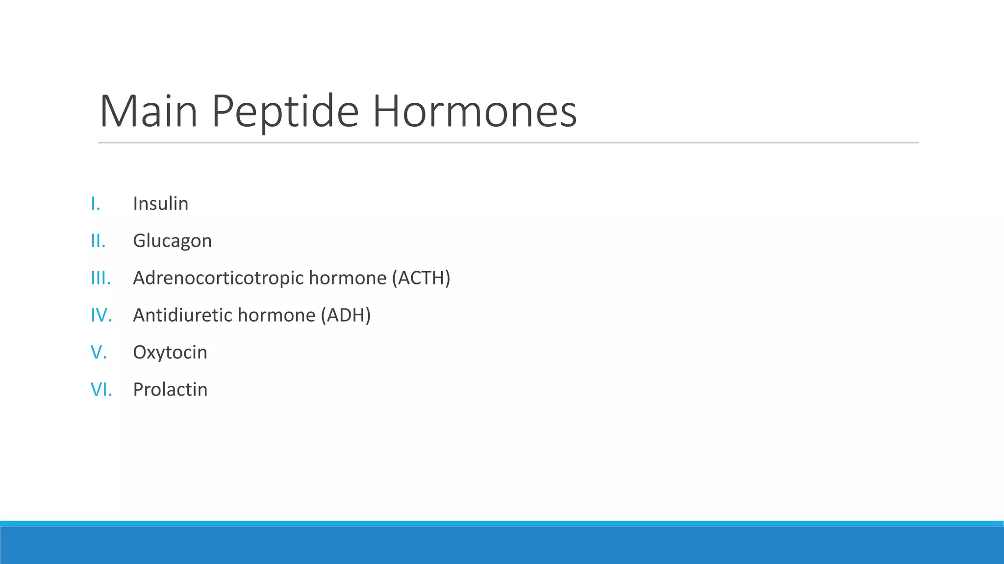 Hormones | PPTX