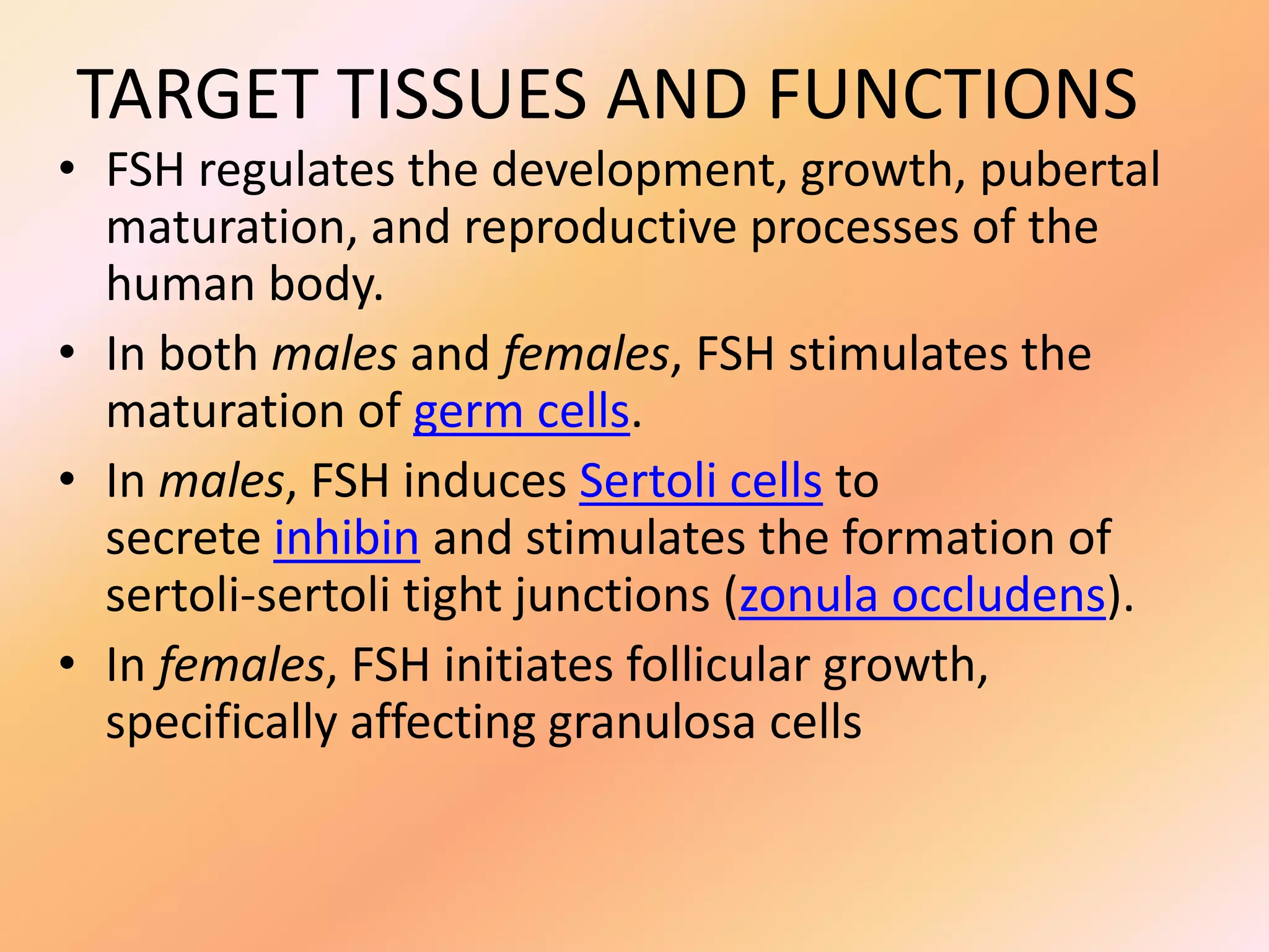 FSH, LH & Testosterone | PPTX