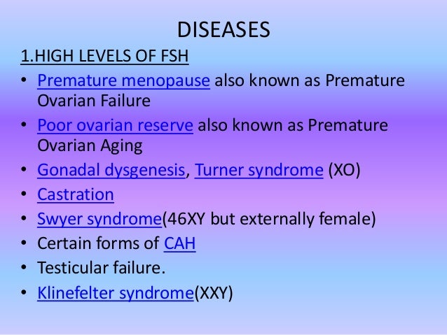 Normal Fsh Levels In Men