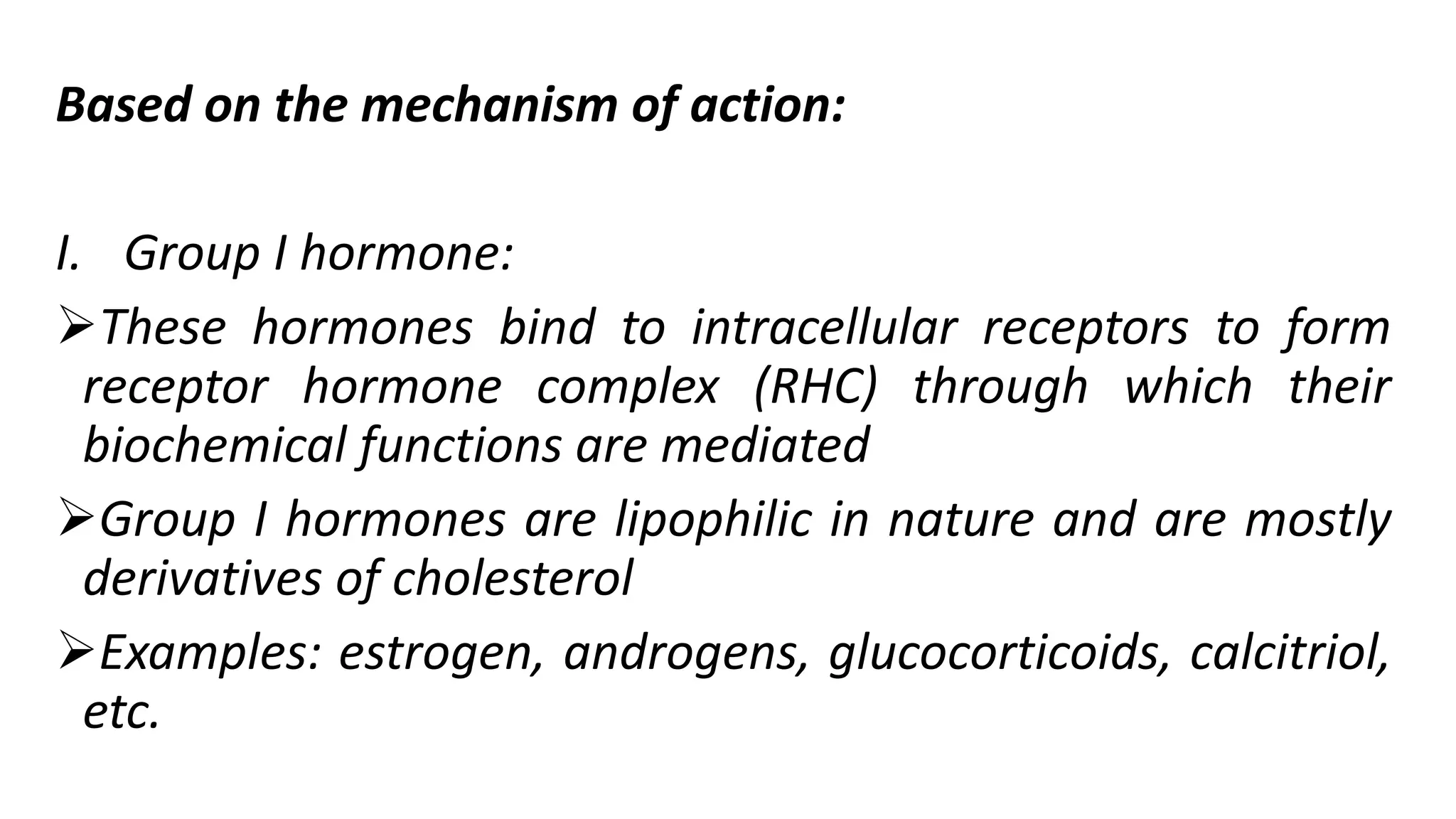 Hormones | PPTX