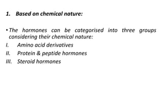 Hormones | PPTX