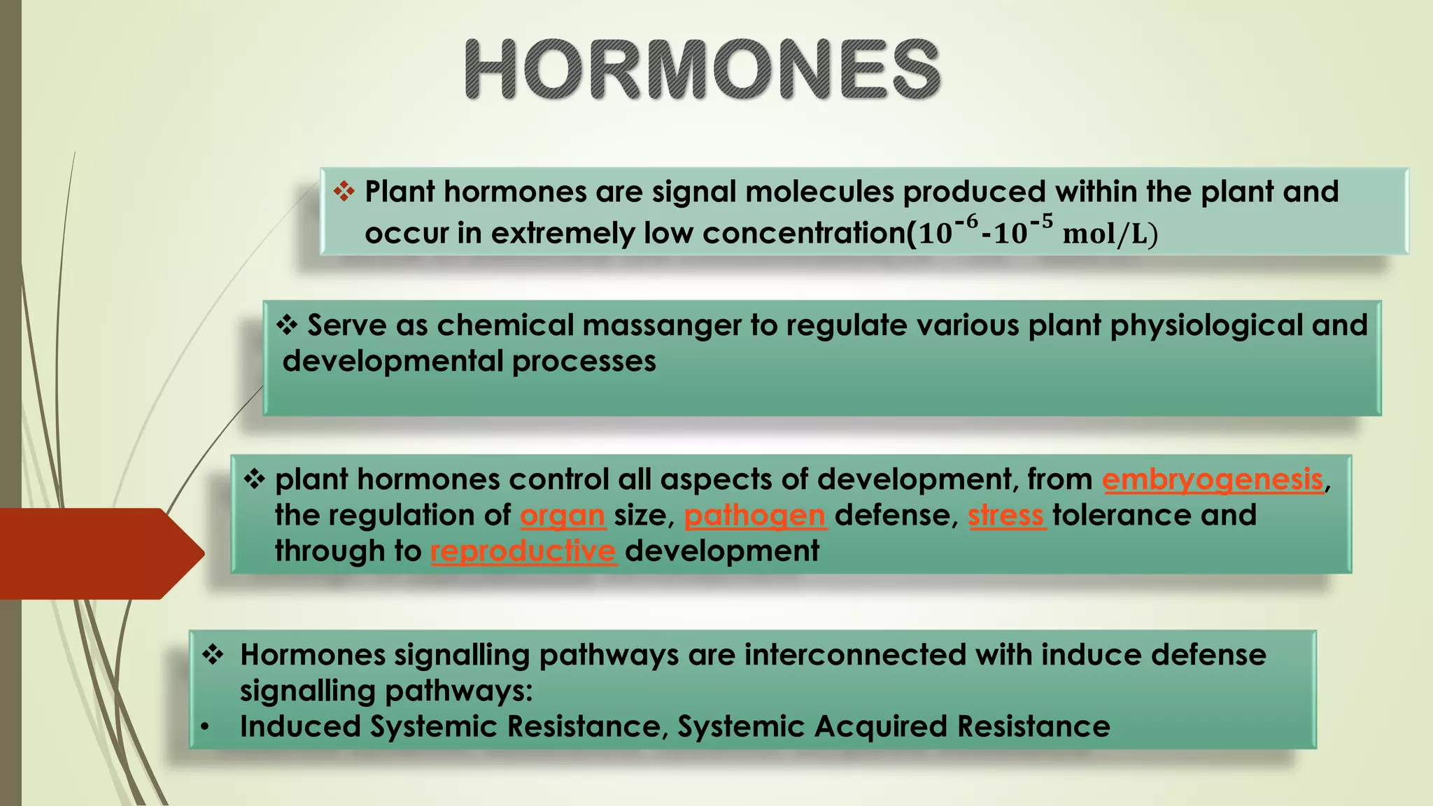 ROLE OF GROWTH HORMONES IN PLANT DISEASE | PDF