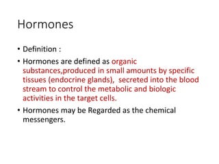 Hormones | PPTX