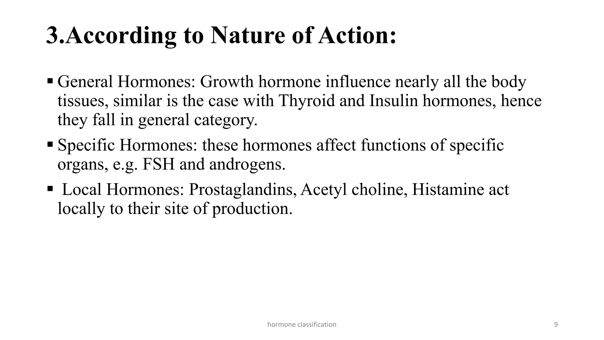 Hormones | PPTX