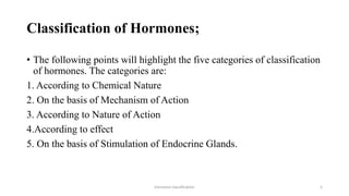 Hormones | PPTX
