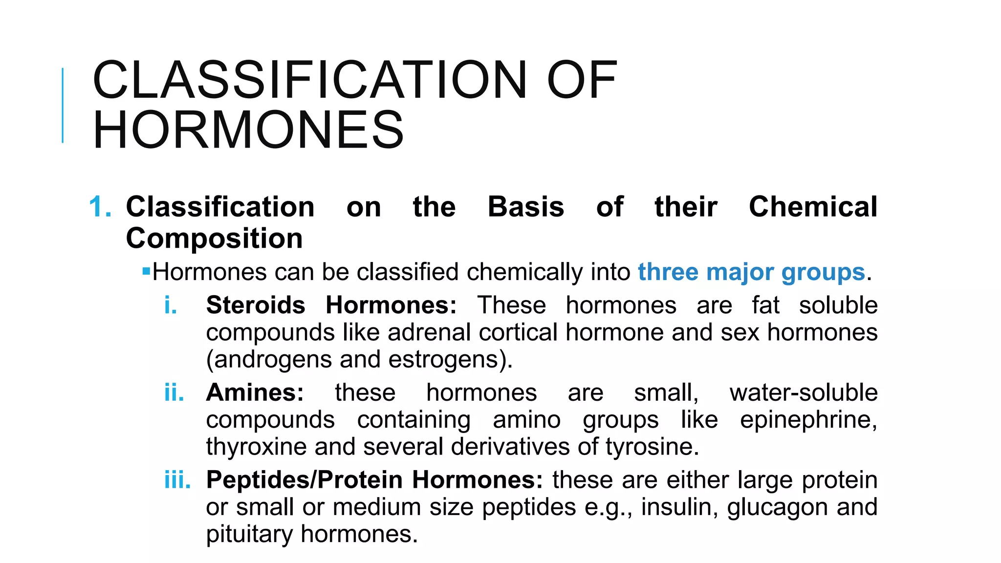 Hormones | PPTX