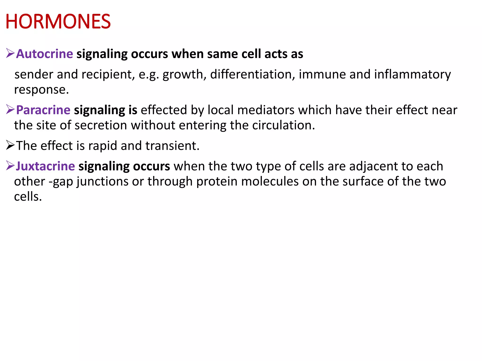 Hormones | PPTX