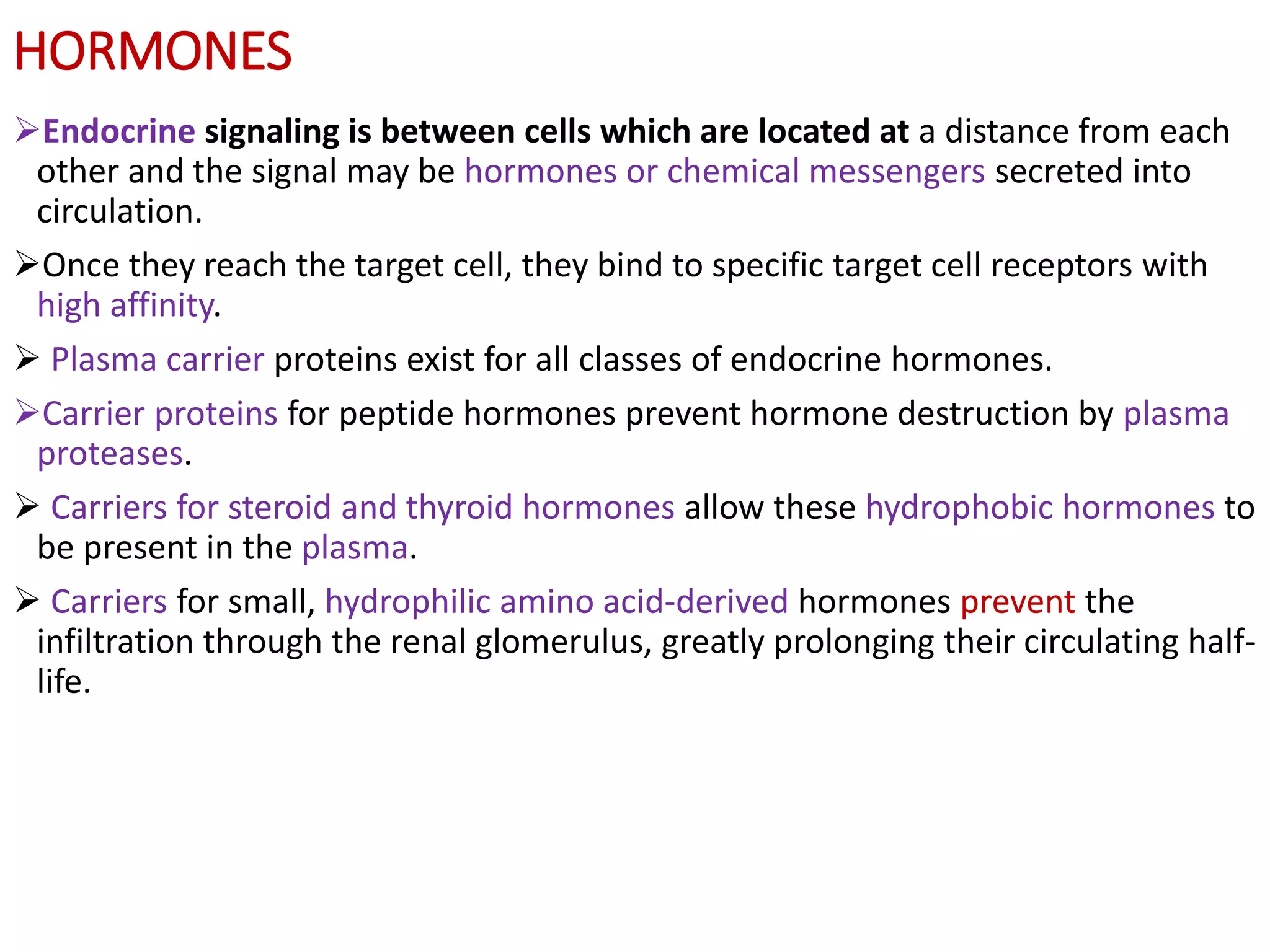 Hormones | PPTX