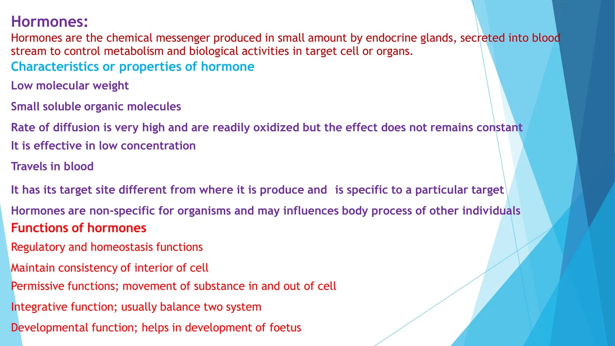 Hormones.pptx . | PPTX
