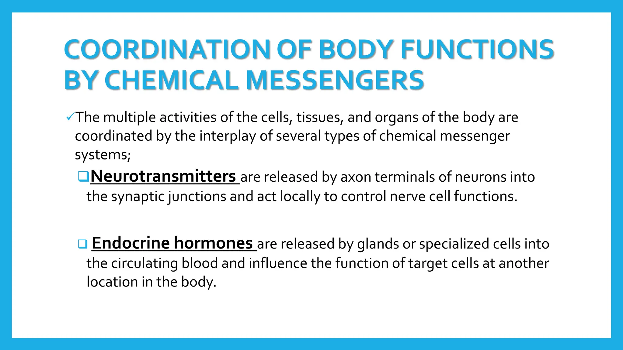 hormones control in human body and its regulation.pptx | Free Download