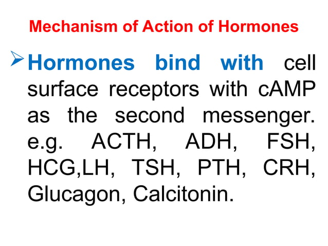HORMONES.ppt of biochemistry its all about hormones | PPT