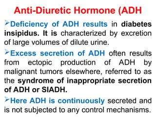 HORMONES.ppt of biochemistry its all about hormones | PPT