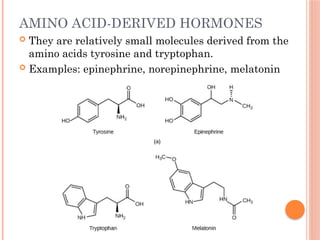 Hormones (Chemical nature of Hormones).pptx