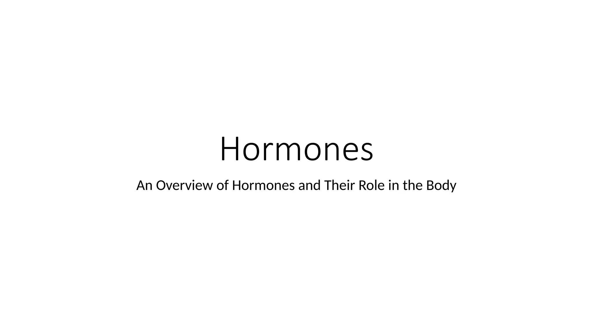 Hormones .pptx