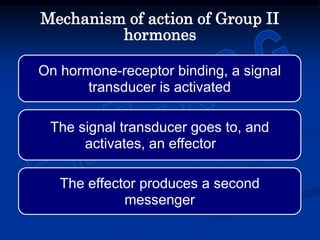Hormones - general features | PPTX