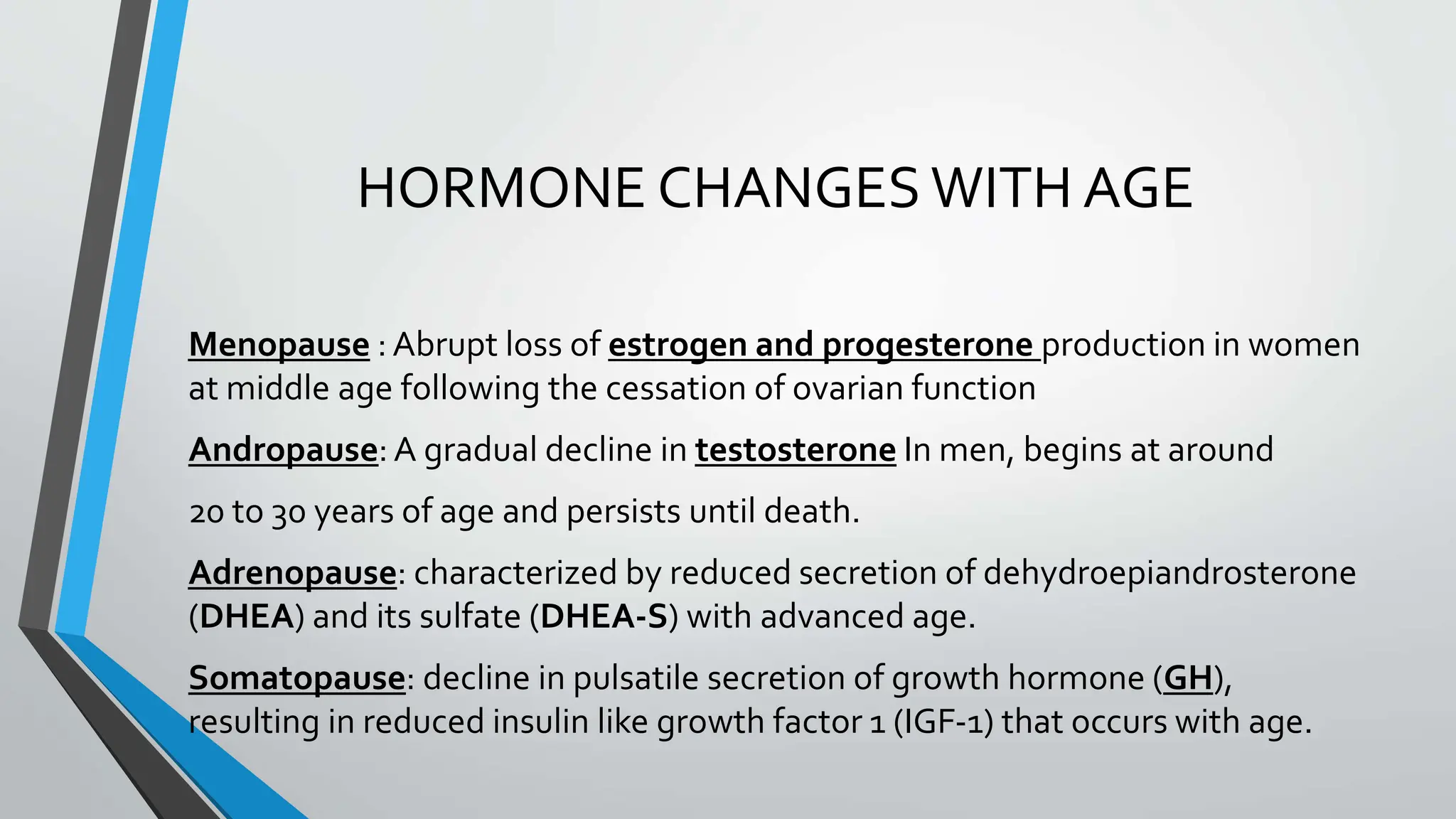 Hormones and Aging “Exploring the roles of hormones in aging process.pptx