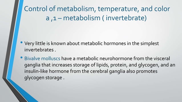 Hormones and chemical | PPT