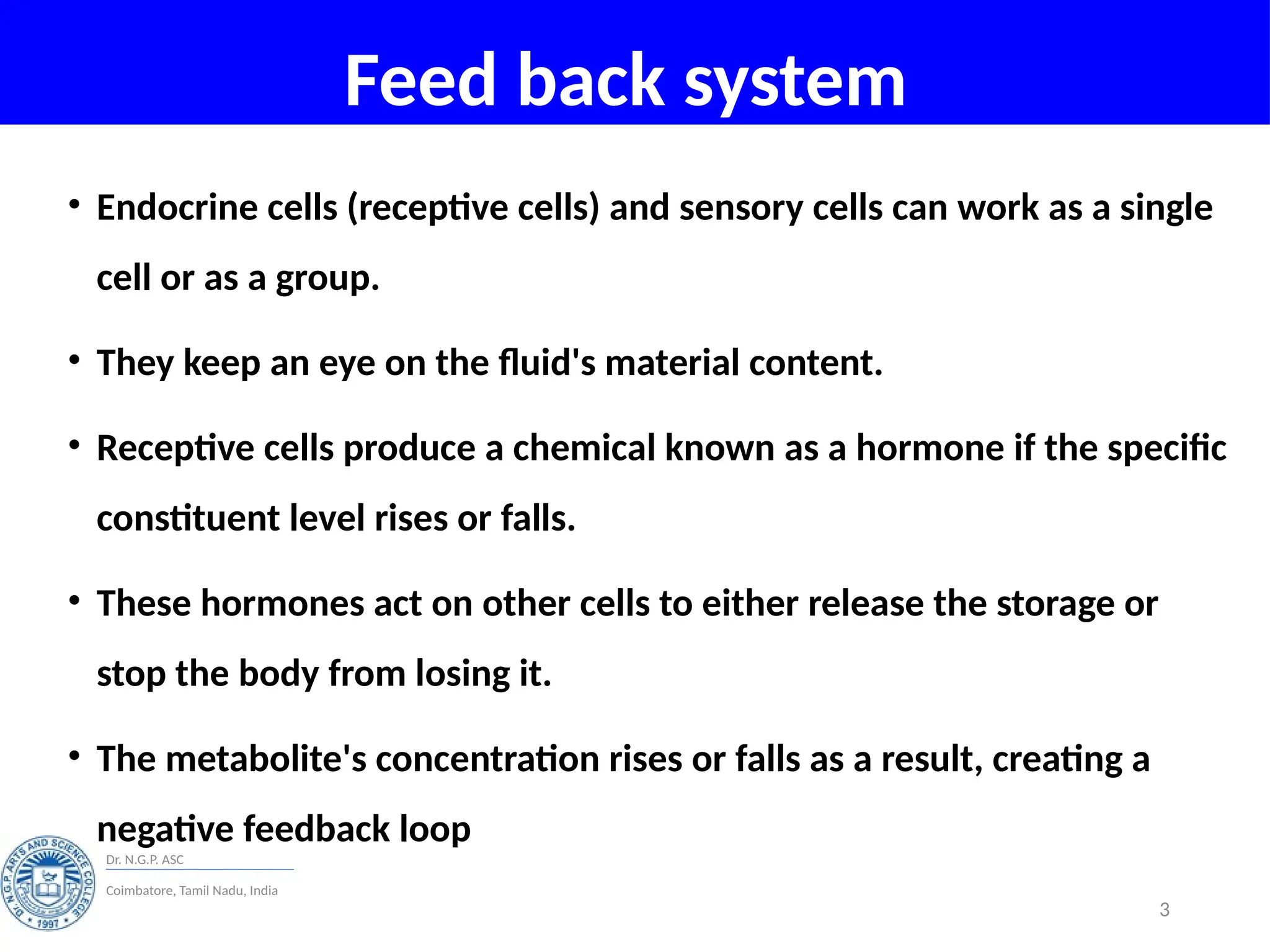 Hormones and their Homeostasis Mechanism | PPTX