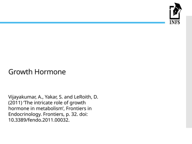 Hormones and Metabolism TO LEARN AND UNDERSTAND | PPTX