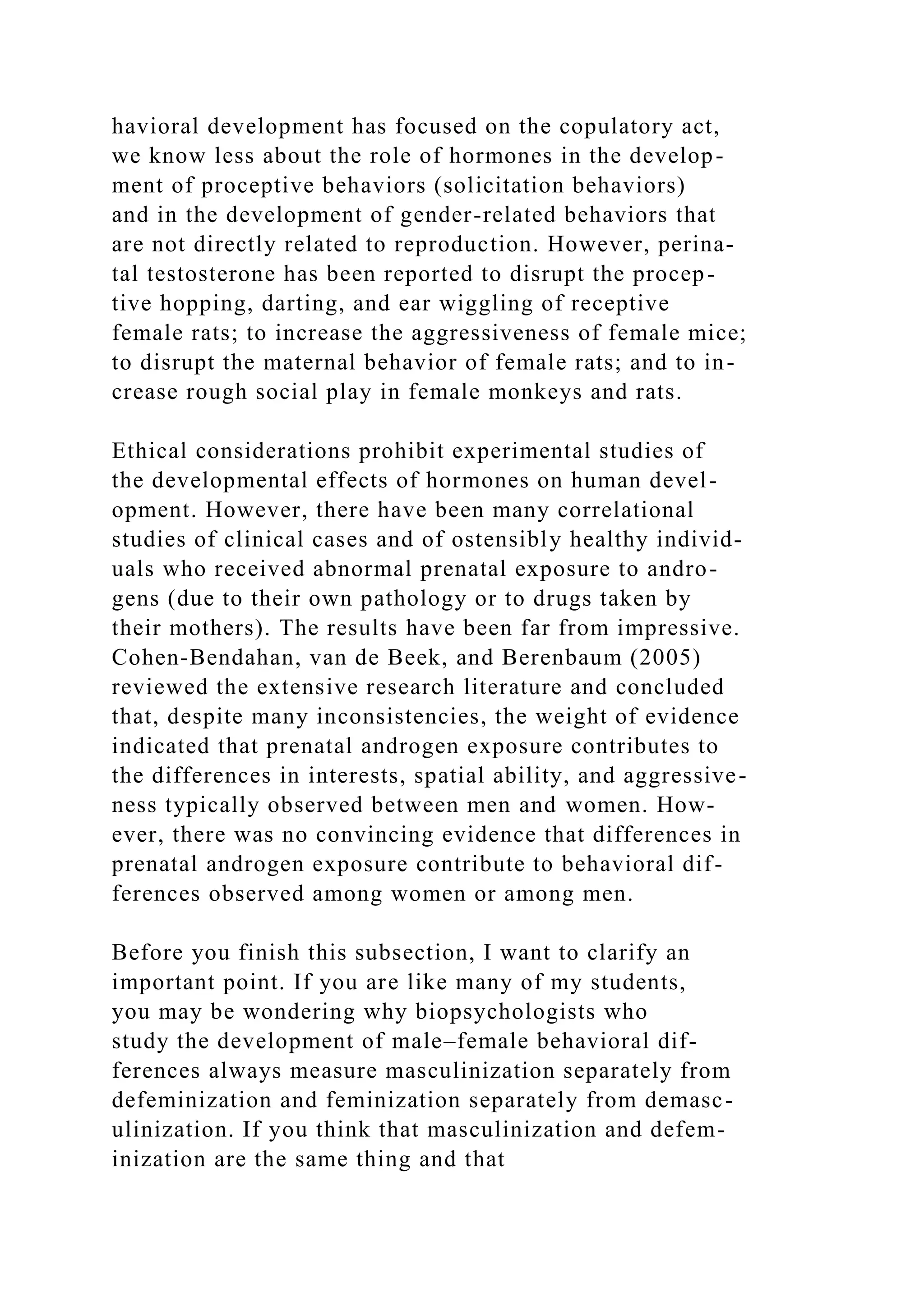 Hormones and SexWhat’s Wrong with the Mamawawa13.1 Ne.docx