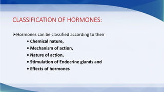 Hormones and their classifications .pdf