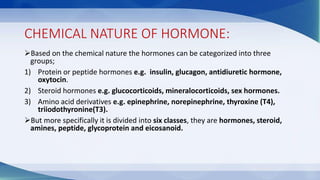 Hormones and their classifications .pdf