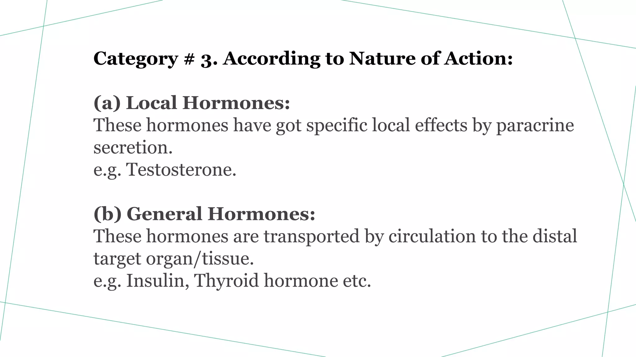 Hormones, classification and target organs.pptx