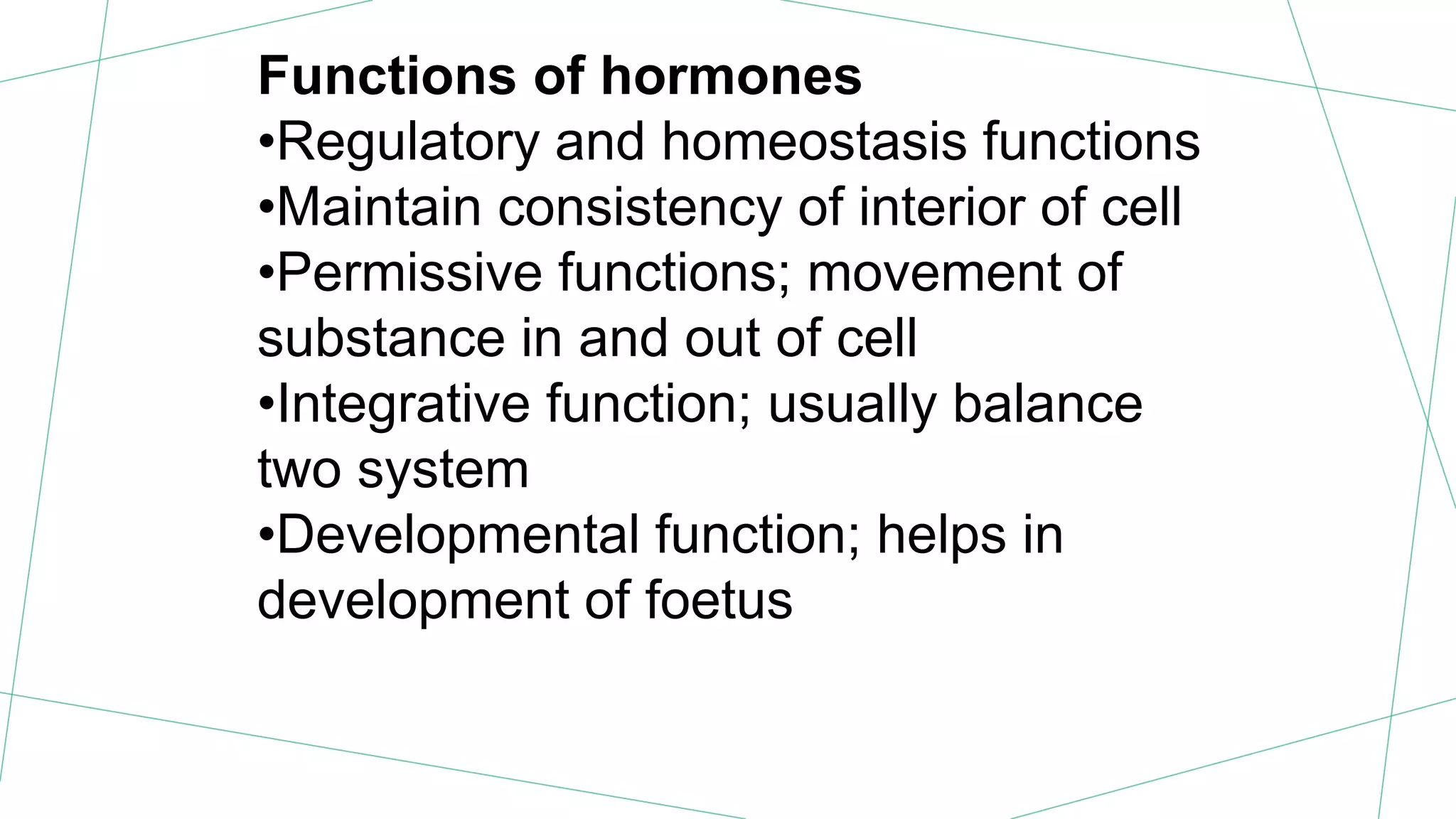 Hormones, classification and target organs.pptx