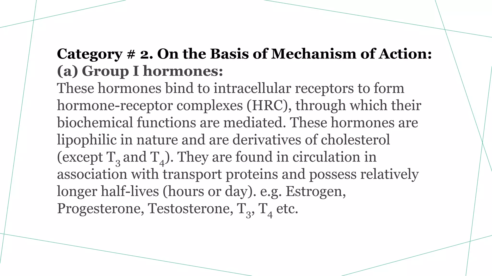 Hormones, classification and target organs.pptx
