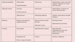 Hormones, classification and target organs.pptx