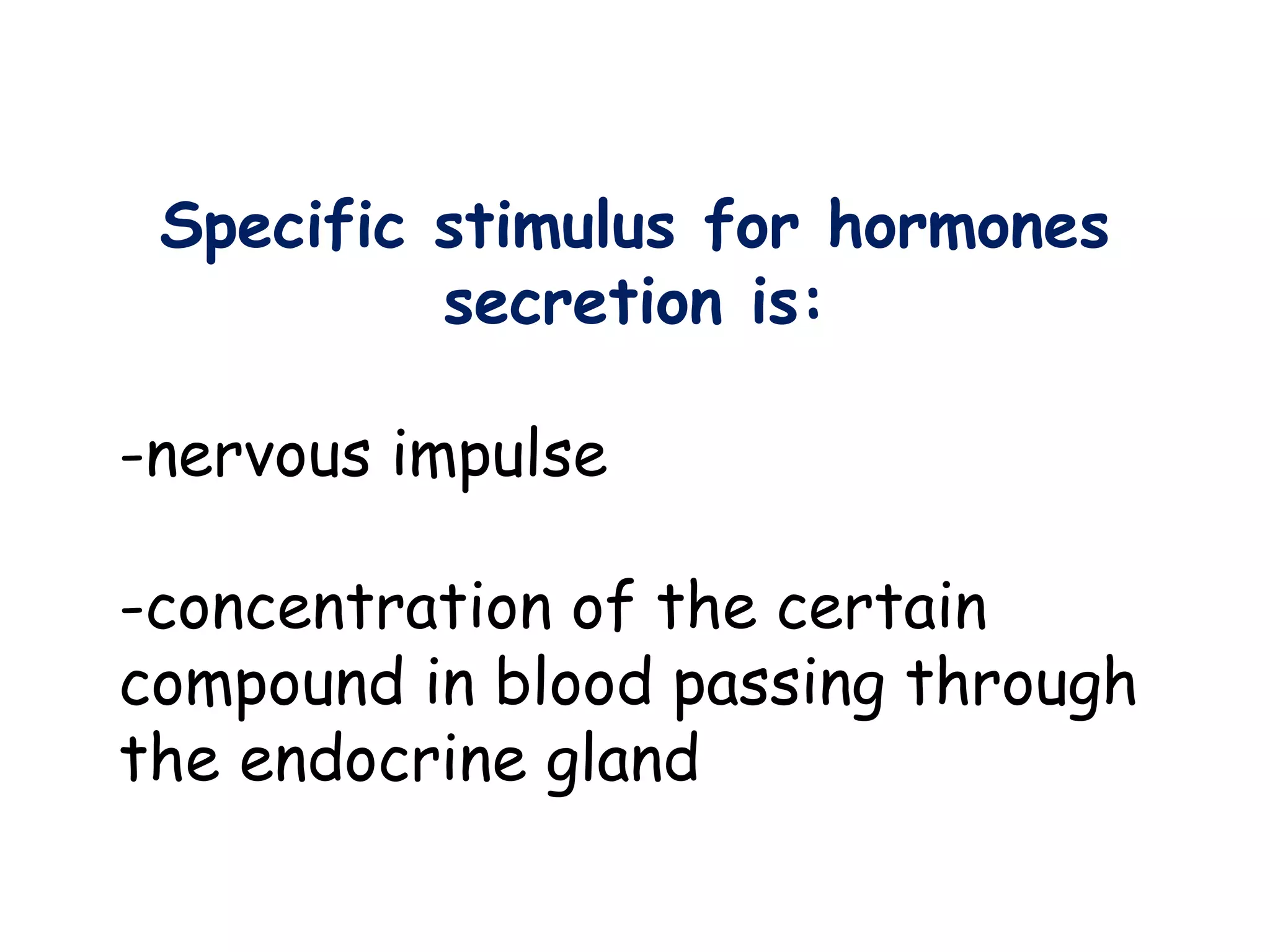 Hormones gen. characterist., classific. i | PPTX